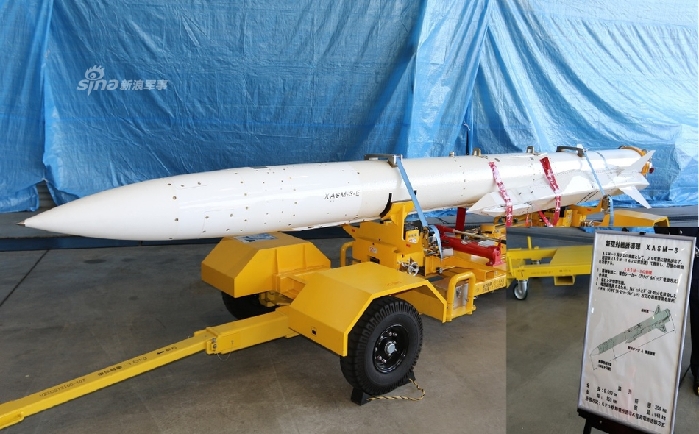 你想用来打谁？日本曝光ASM-3反舰导弹实射画面——上海热线军事频道
